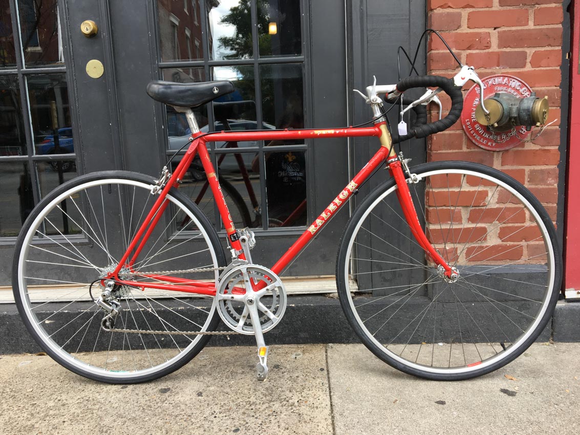Raleigh Pursuit, 58cm, red | Vic's Classic Bikes